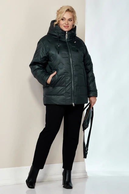 Куртка 2129 бутылочный Shetti купить - 11% скидка | в наличии